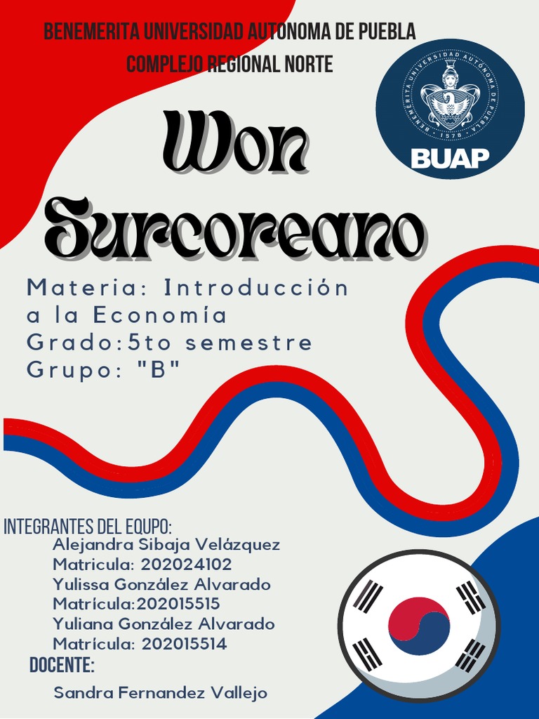 Won Surcoreano - Trabajo Final | PDF | Moneda | Mercado de divisas