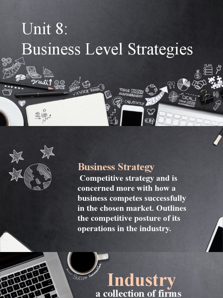 Unit 8: Business Level Strategies | PDF | Strategic Management ...