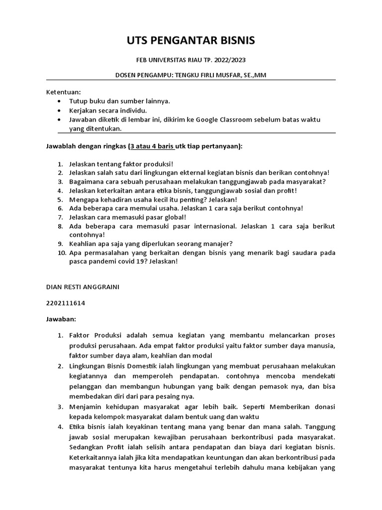 UTS pBIS 22 23 | PDF