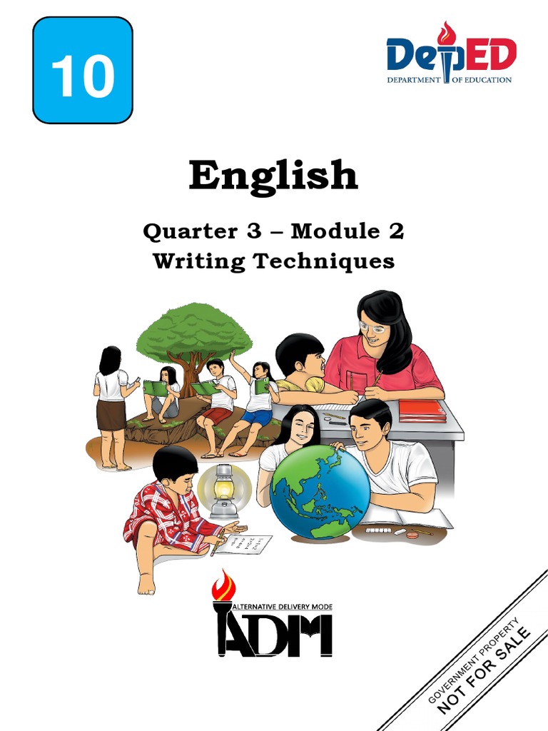 English: Quarter 3 - Module 2 Writing Techniques | PDF | Learning | Social Media