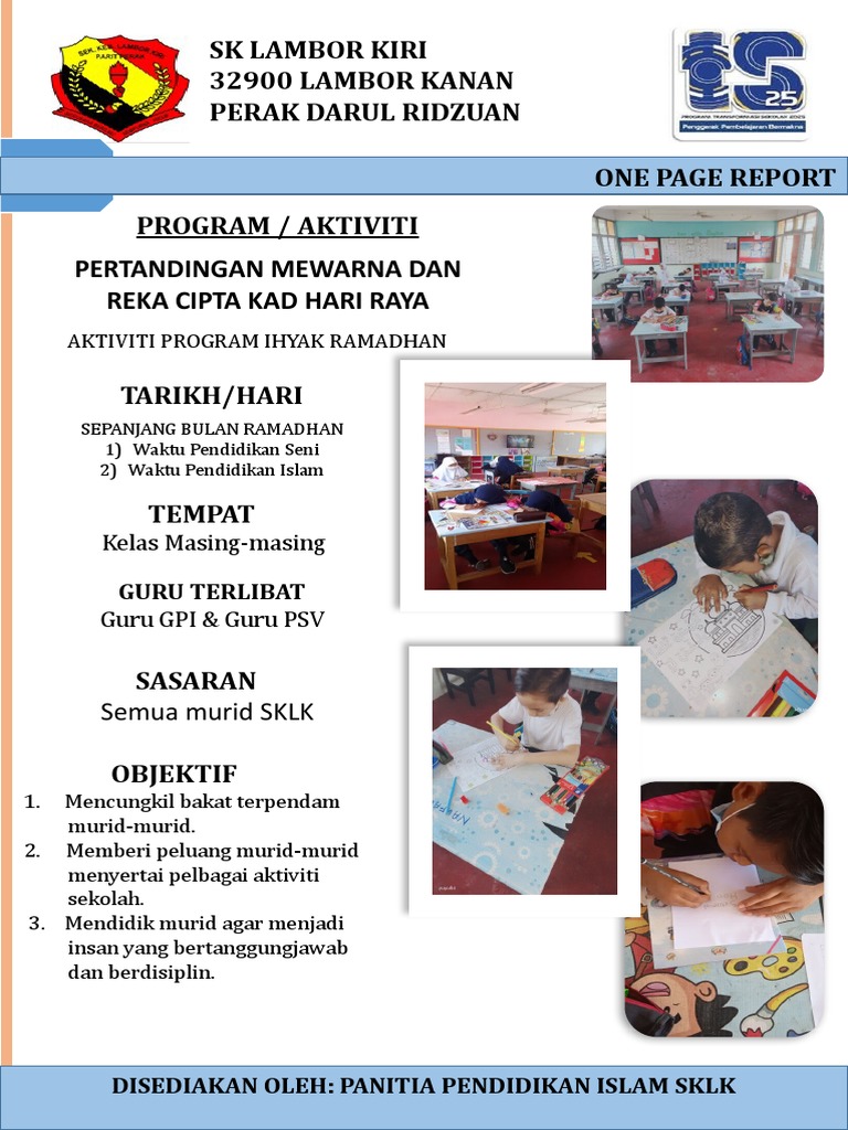 Mewarna Dan Reka Cipta Kad Raya | PDF