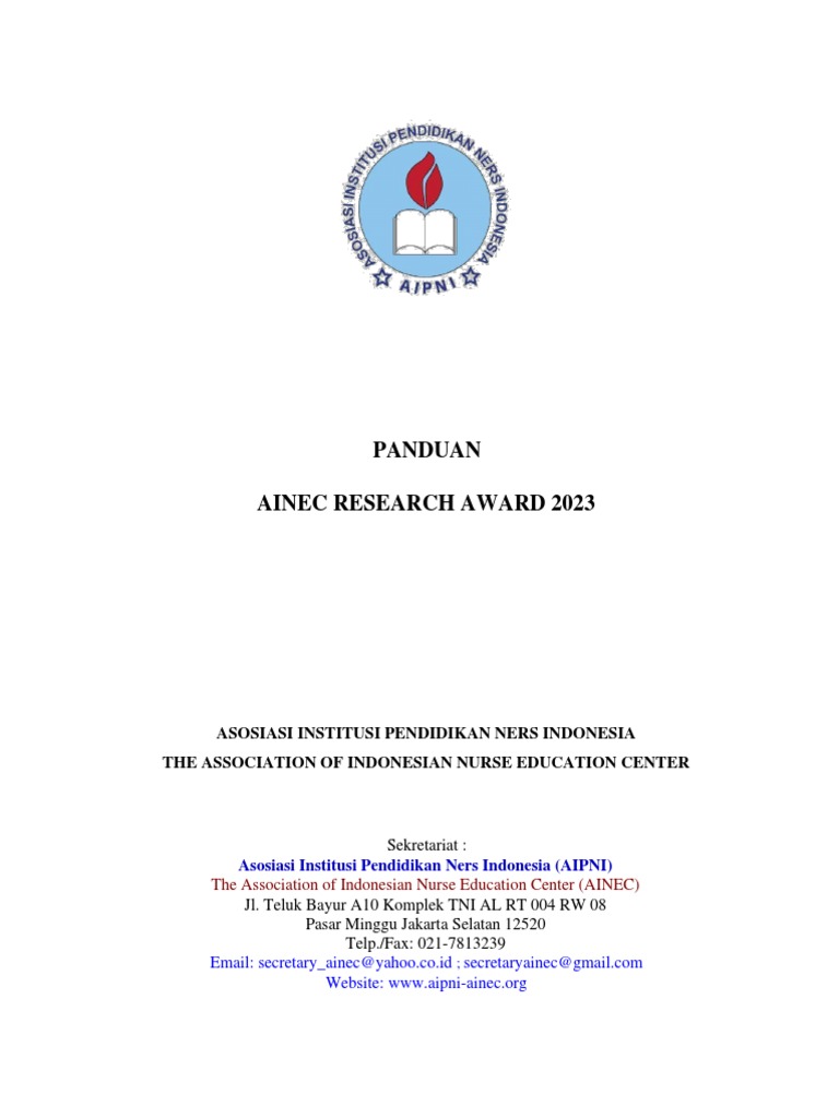 Panduan Hibah Ainec Award 2023 | PDF | Bisnis | Seni