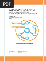 Modul 2 - Flowchart Dan Pseudocode Program Materi | PDF | Metode & Bahan Ajar | Komputer