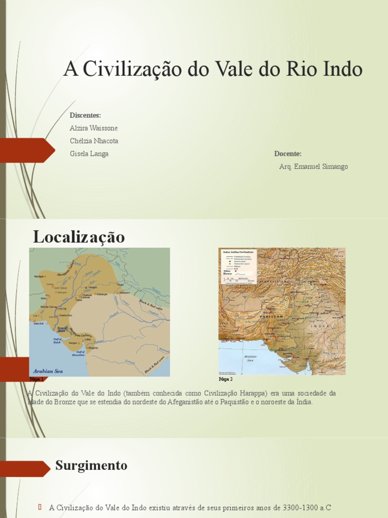A Civilização Do Vale Do Rio Indo | PDF