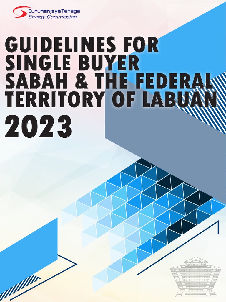 Guidelines For Single Buyer Sabah F T Labuan 2023 | PDF | Electrical ...
