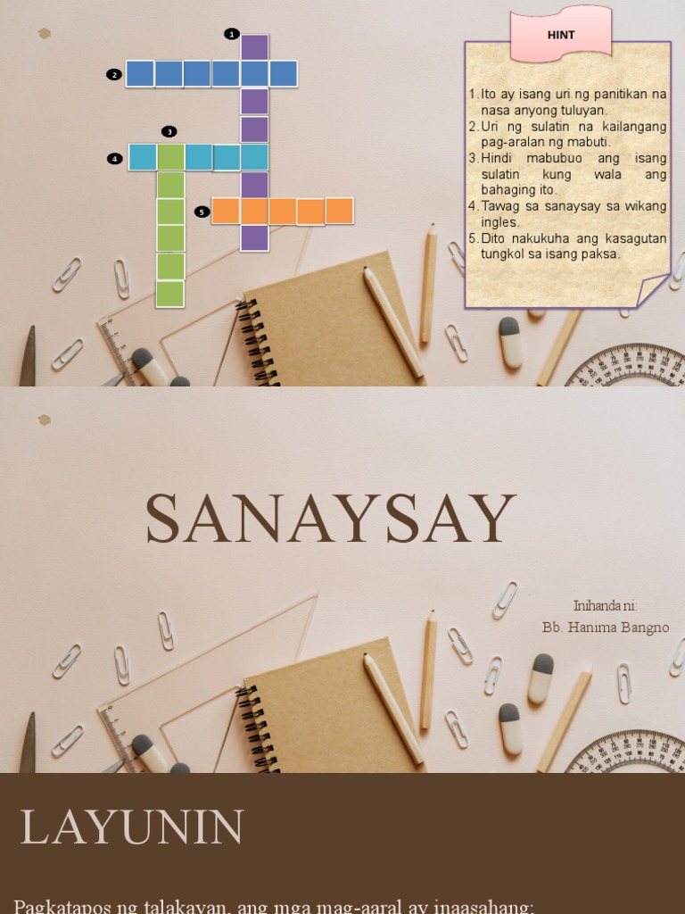 LIT 103 Sanaysay at Talumpati Notes 3 | PDF