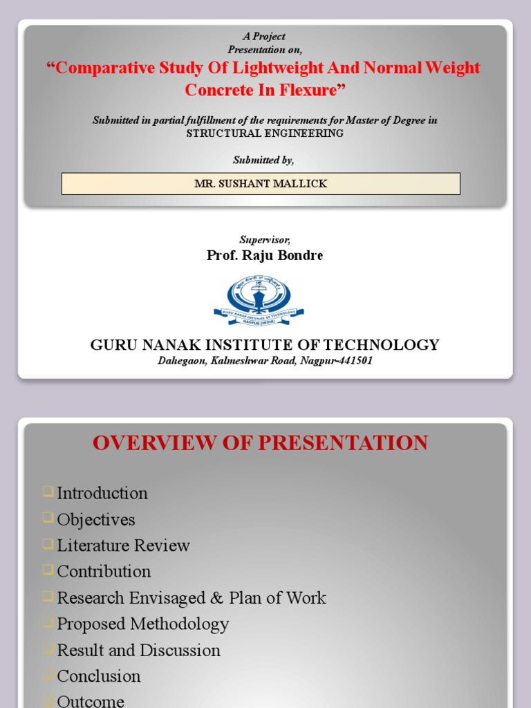 Project PPT Sum.22 | PDF | Concrete | Strength Of Materials