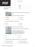 Nota Ringkas Dan Padat Sejarah Tingkatan 2 Bab 1 | PDF