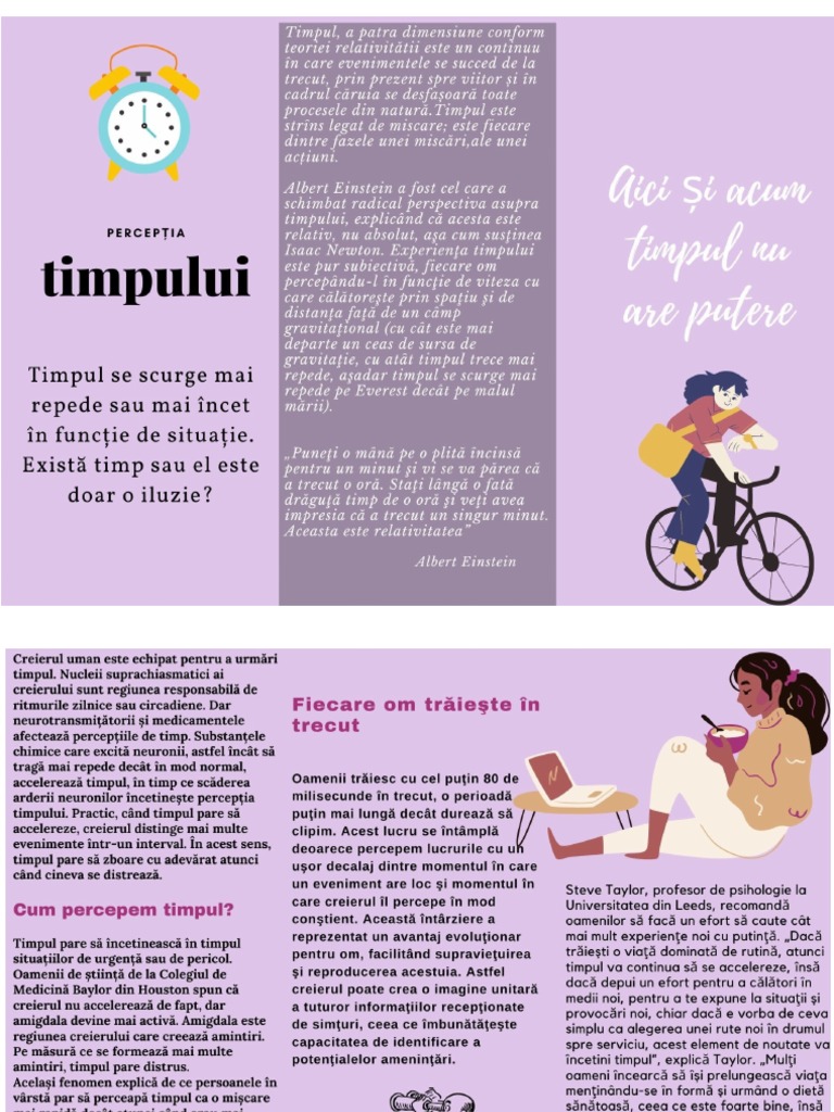 Perceptia Timpului | PDF