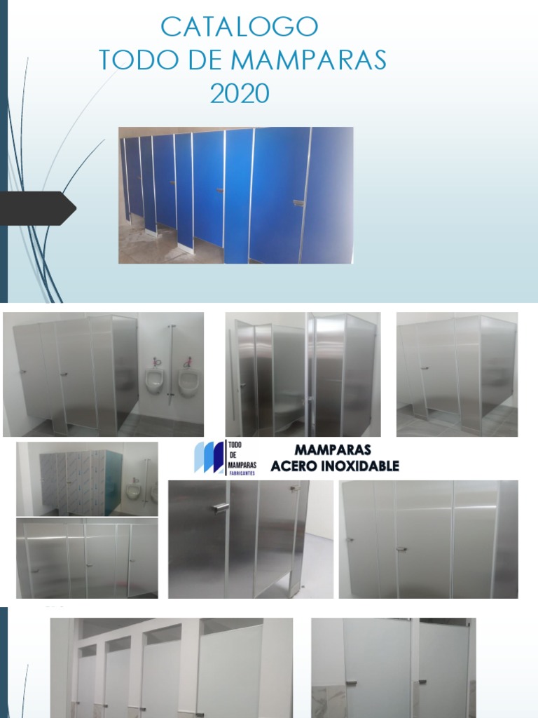 Catálogo 2020 de Mamparas Variadas | PDF
