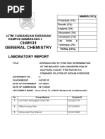 Chemistry SK015 Pre-Lab EXP 1 | PDF | Chemical Compounds | Molecules