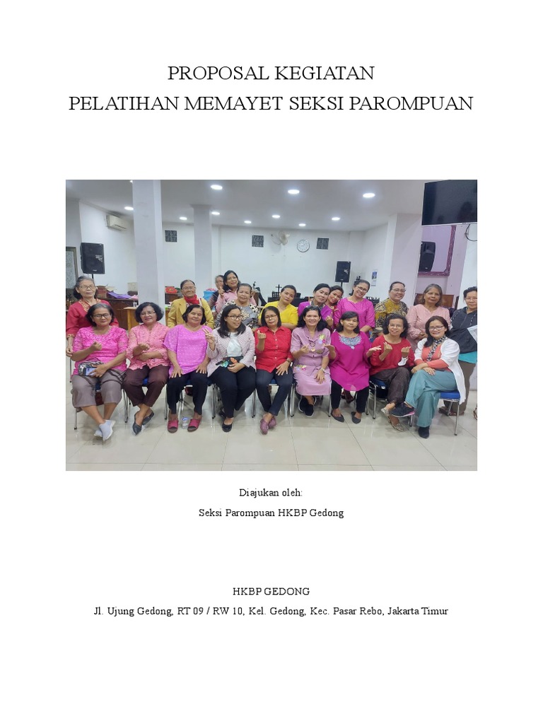 Contoh Proposal Kegiatan | PDF