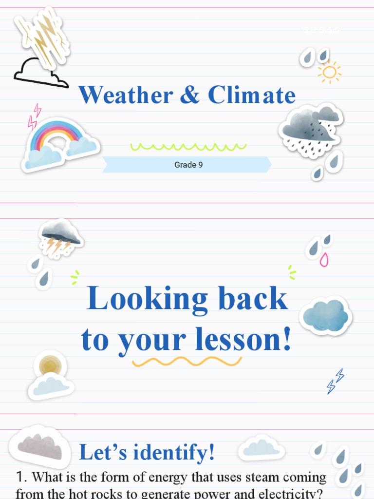 Weather & Climate: 7TH Grade | PDF | Oceans | Climate