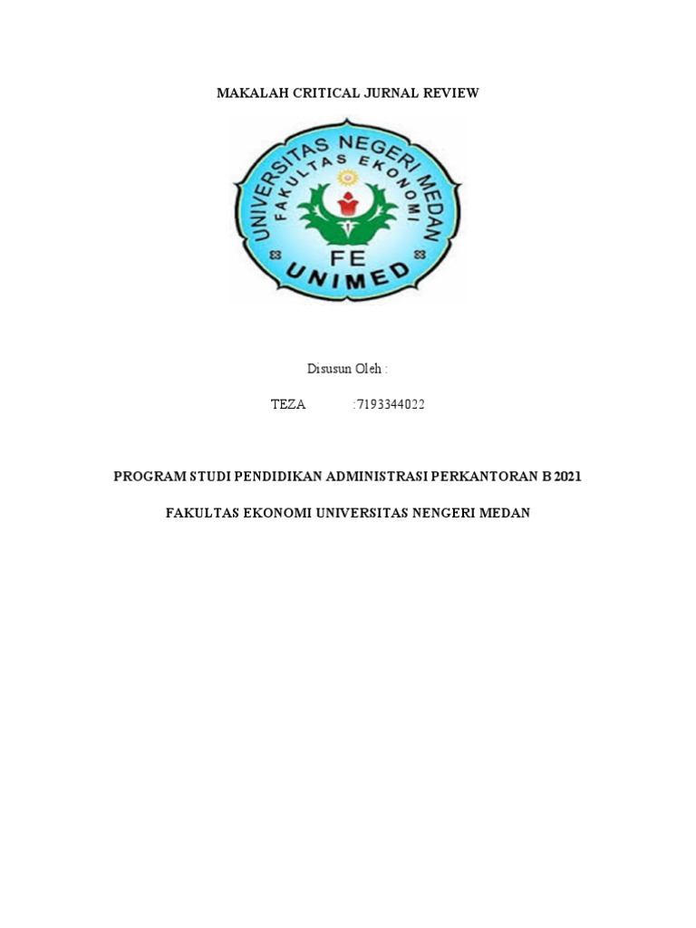 CJR Sarpras TEZA | PDF