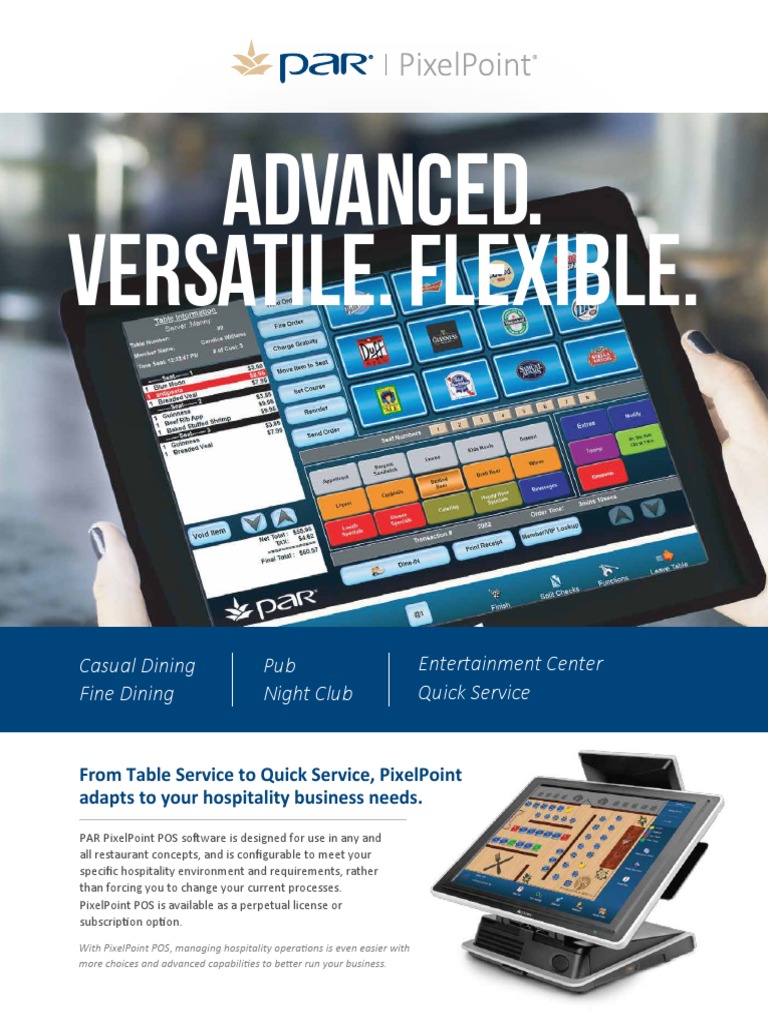 Hospitality POS Solutions for Restaurants | PDF | Point Of Sale | Business