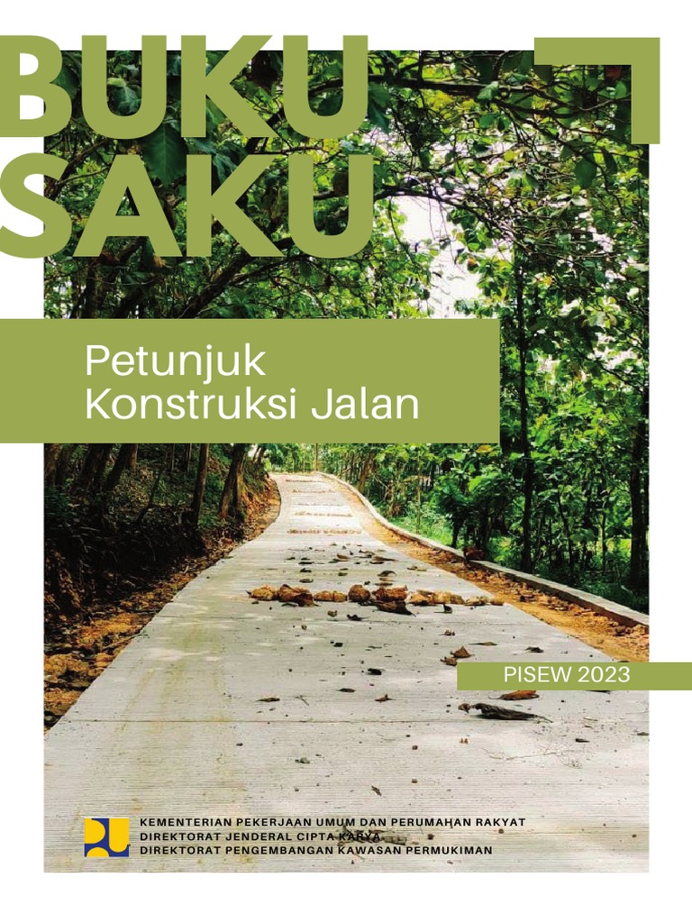 3 Buku Saku Petunjuk Konstruksi Jalan 2023 | PDF