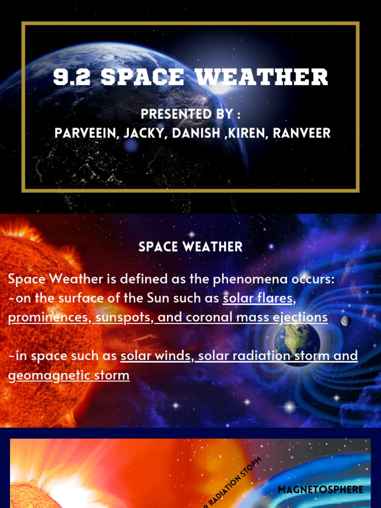 9.2 Space Weather | PDF