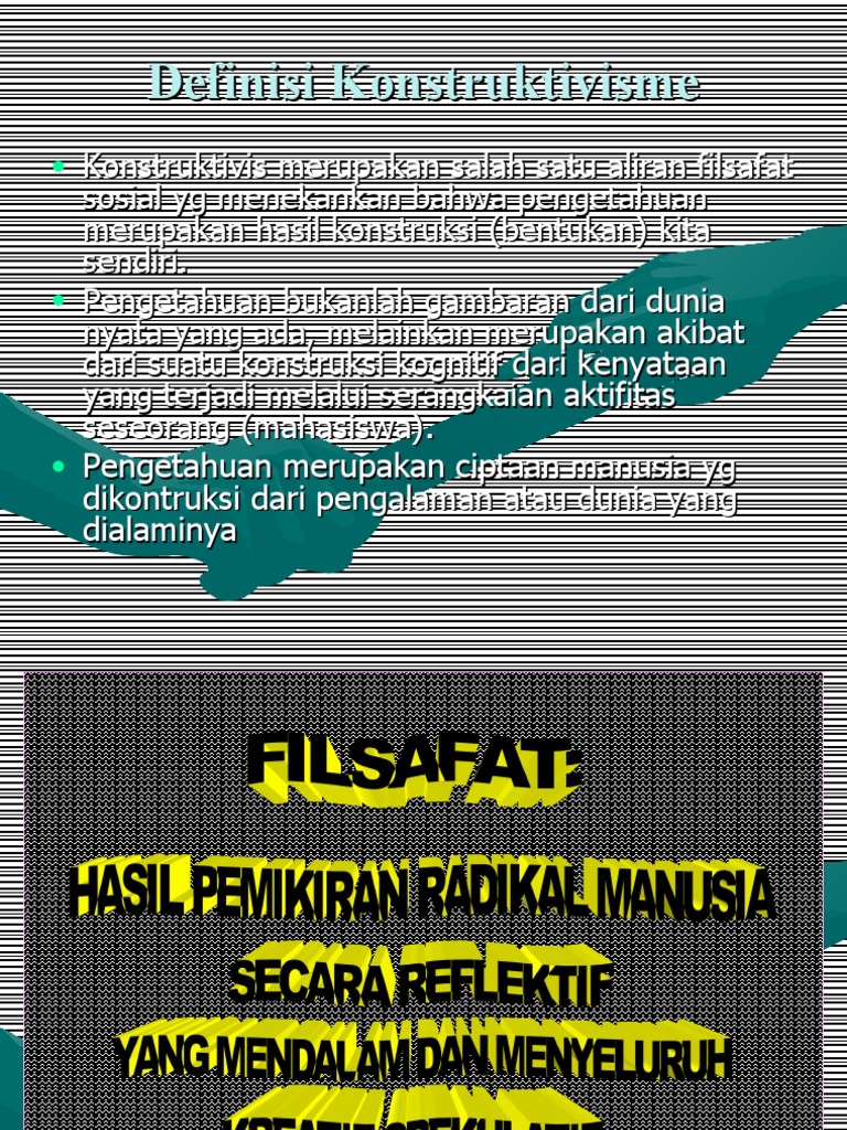 Konstruktivisme dalam Pembelajaran | PDF