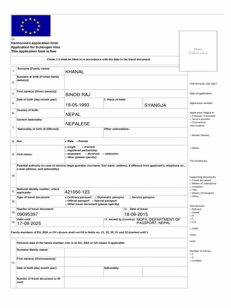 Khanal: Mofa, Department of Passport, Nepal | PDF