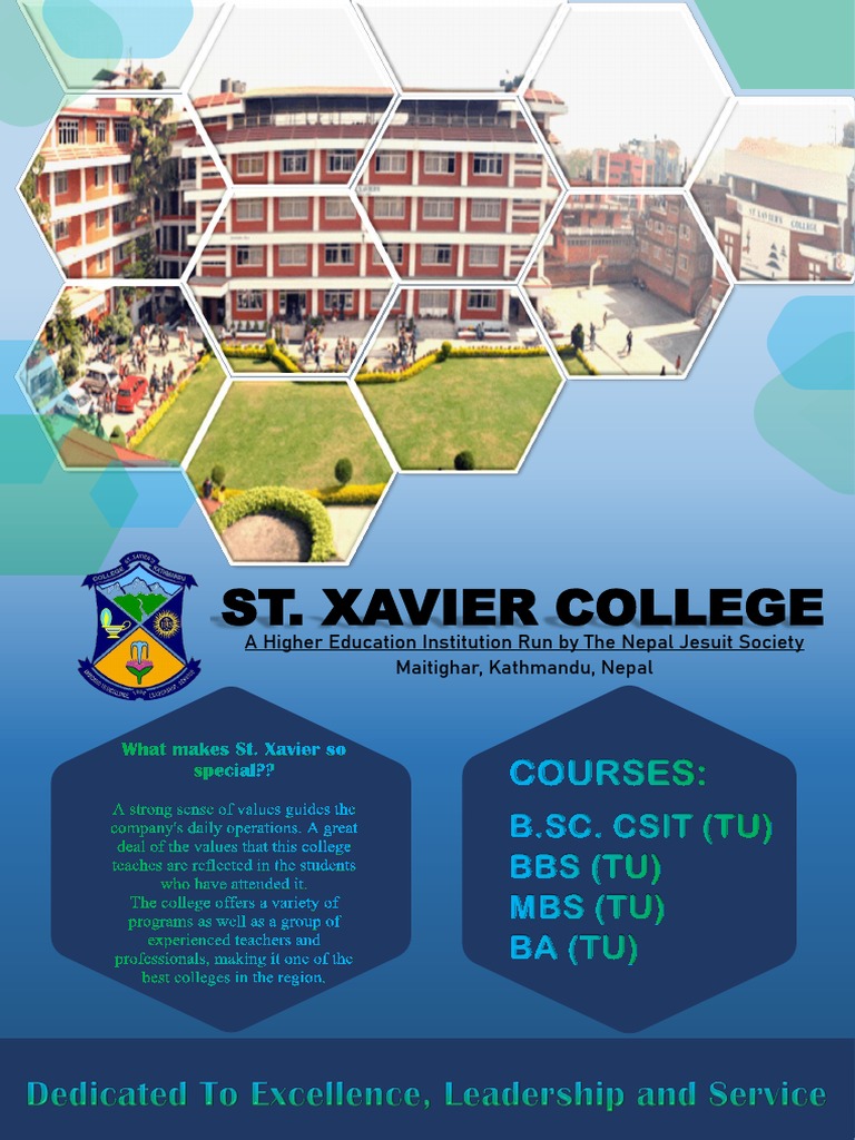 An Overview of St. Xavier's College: A Higher Education Institution in ...