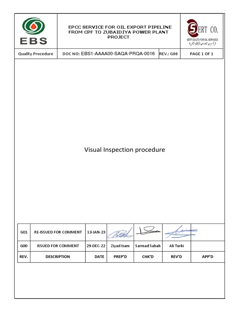 EBS1-AAAA00-SAQA-PRQA-0016 | PDF | Welding | Construction