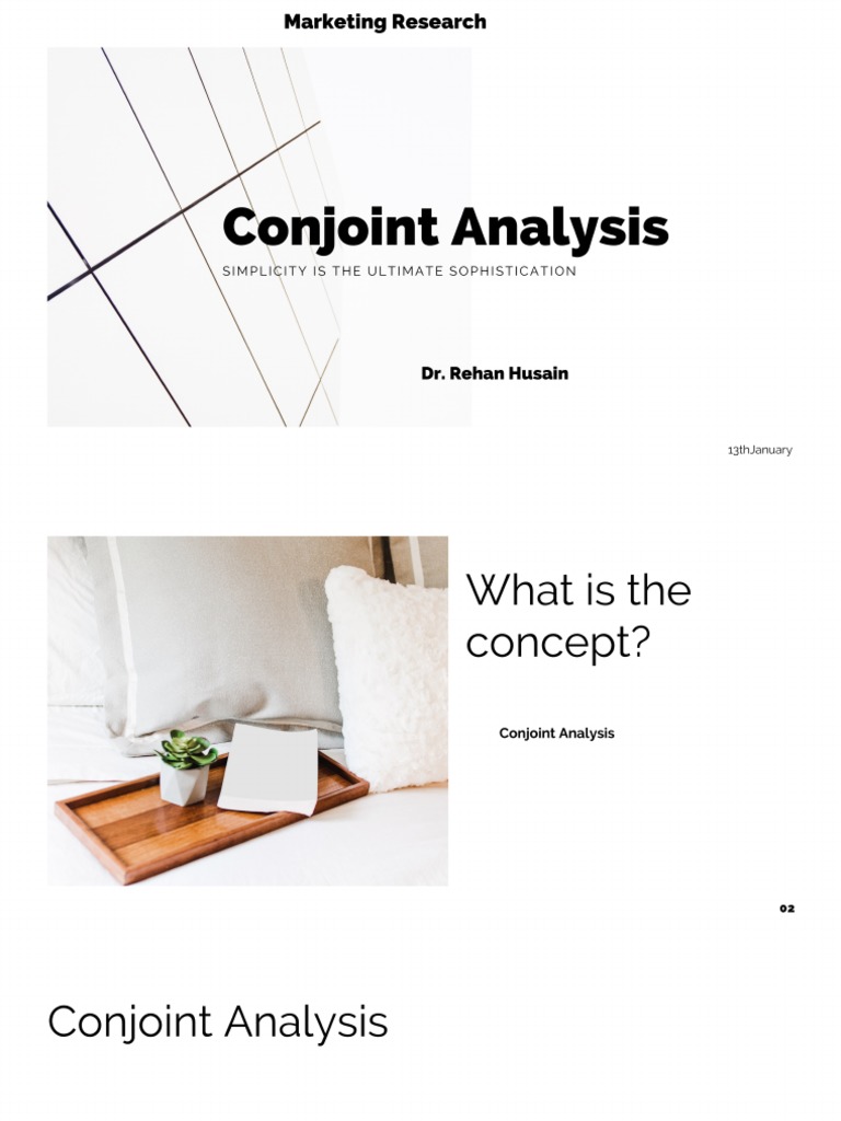 Conjoint Analysis Pdf