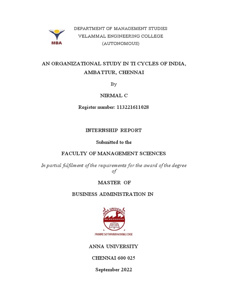 Intern Report | PDF | Human Resource Management | Human Resources