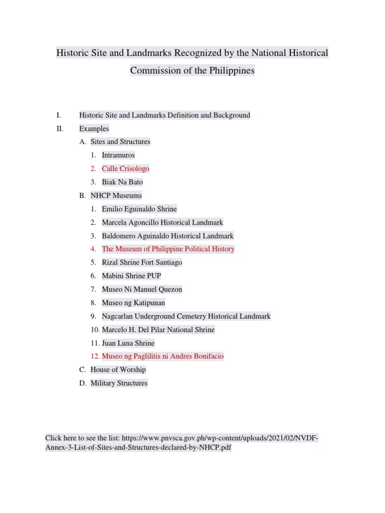 Historic-Site-and-Landmarks-Recognized-by-the-National-Historical-Commission-of-the-Philippines ...