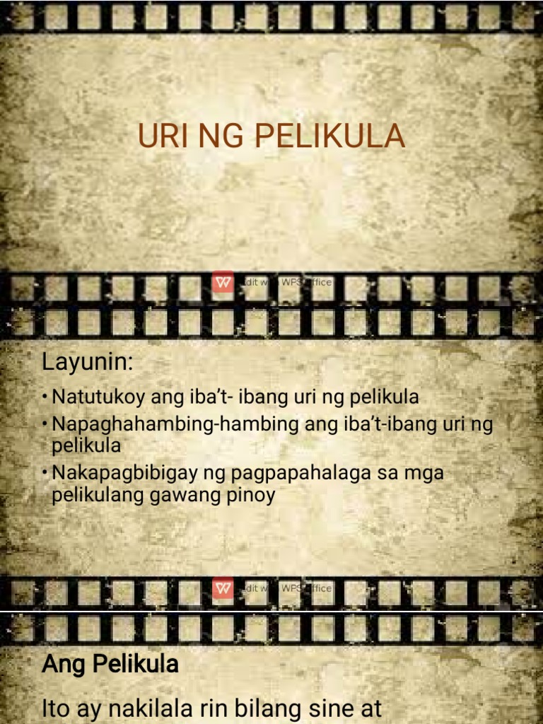 Uri NG Pelikula | PDF