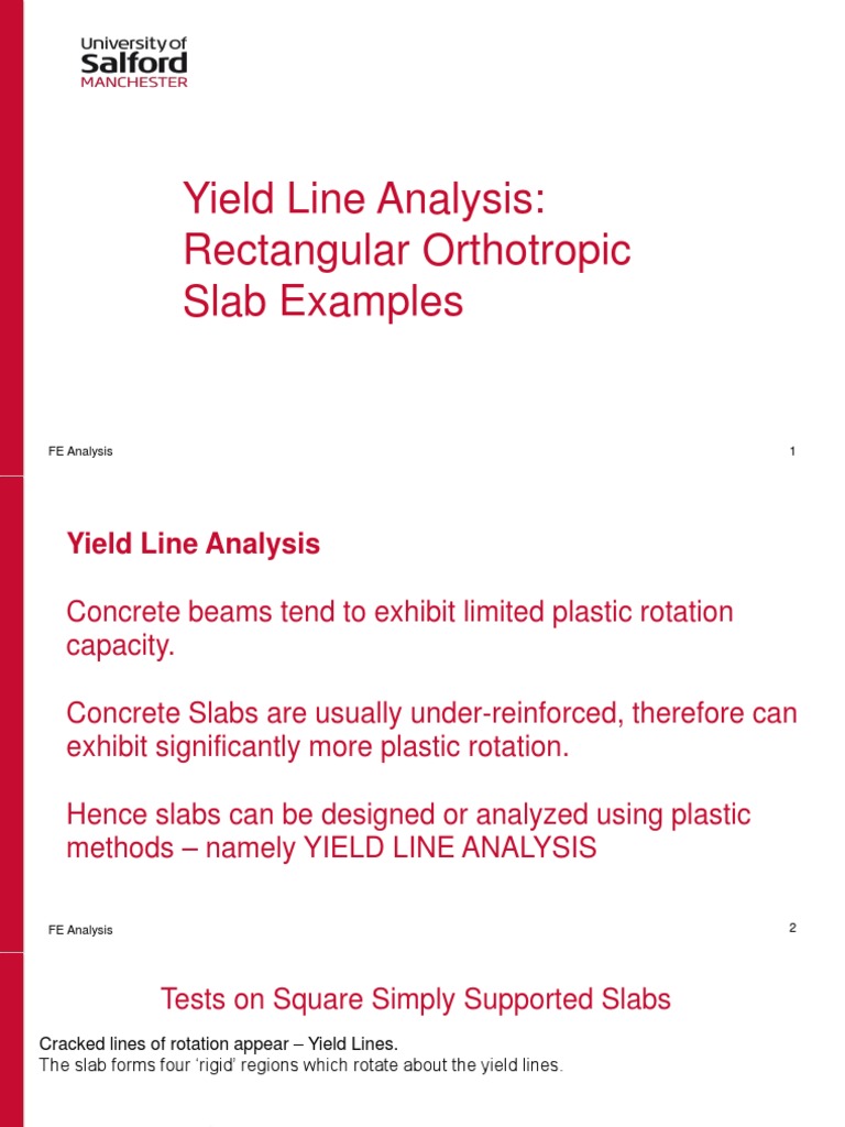 Rectangular Ortho Slab Example - Calcs | PDF | Stress (Mechanics ...