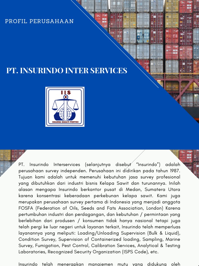 Layanan Survey & Inspeksi Insurindo | PDF | Pengelolaan Keuangan & Uang