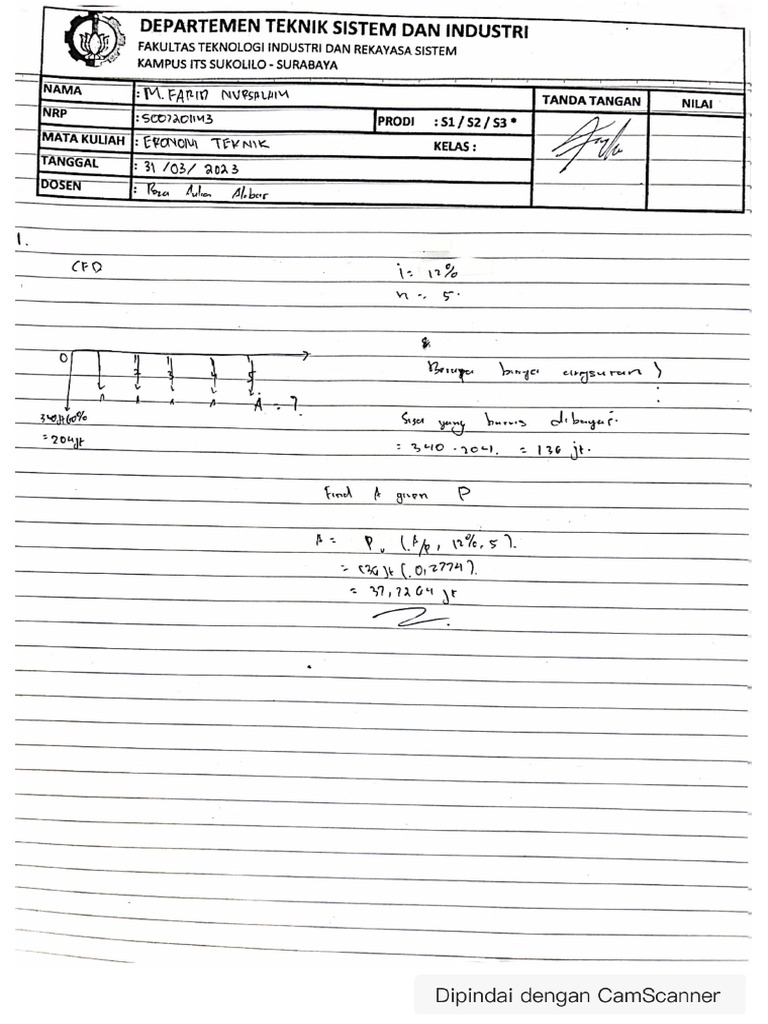 M Farid Nursalam - 5007201143 Nomor 21 | PDF