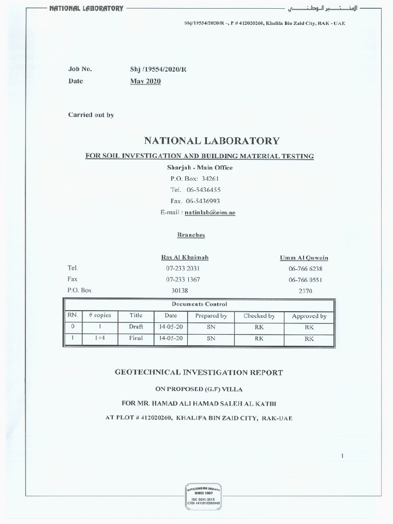 Soil Report | PDF