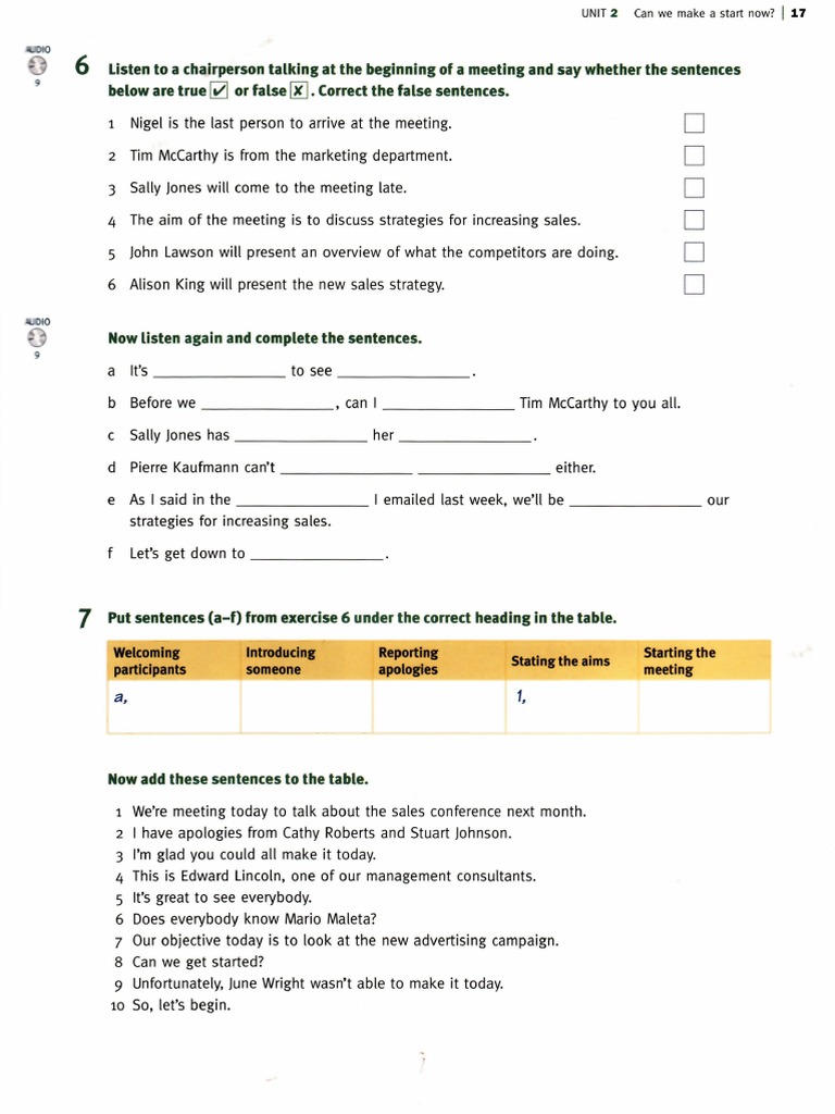 Chairing A Meeting | PDF