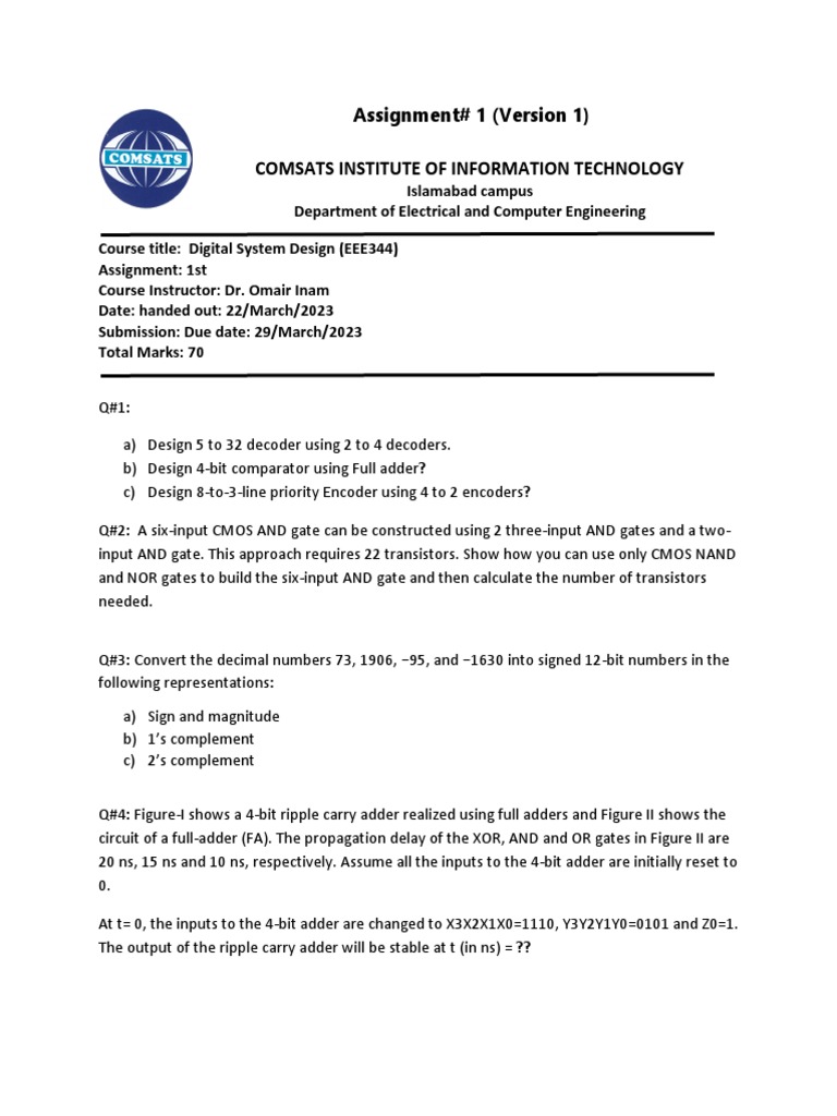 Assign 1 | PDF