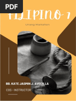 FEATURE WRITING (Filipino) | PDF