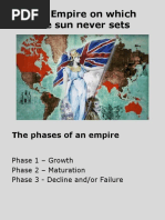 British Empire Historical Timeline | PDF | British Empire | United Kingdom