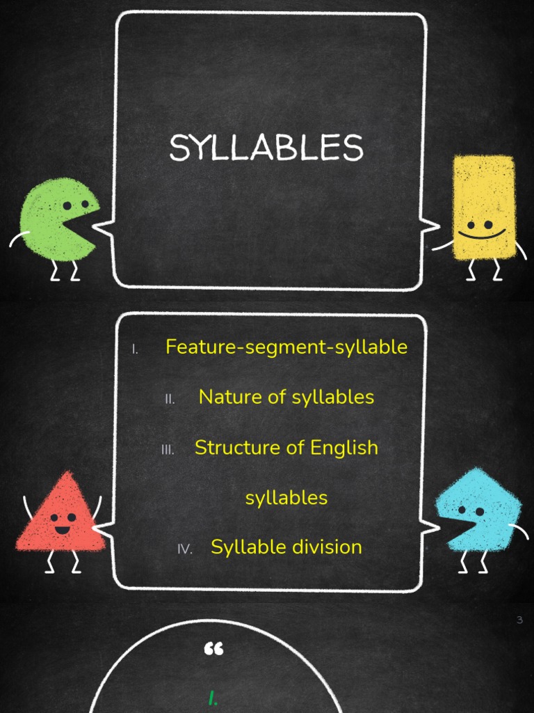 Unit 5 - Syllables | PDF | Syllable | Linguistics