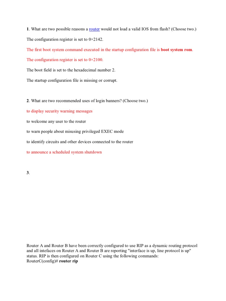 Ccna 2 Download Free Pdf Router Computing Routing
