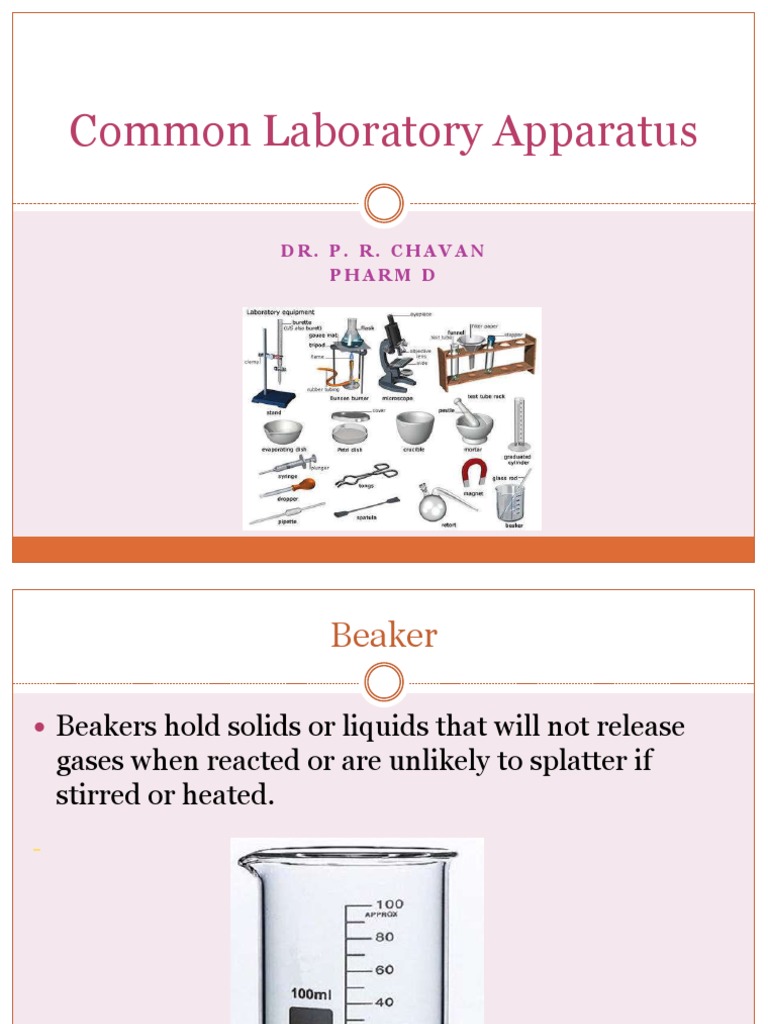 Lab Apparatus | PDF | Laboratories | Laboratory Equipment