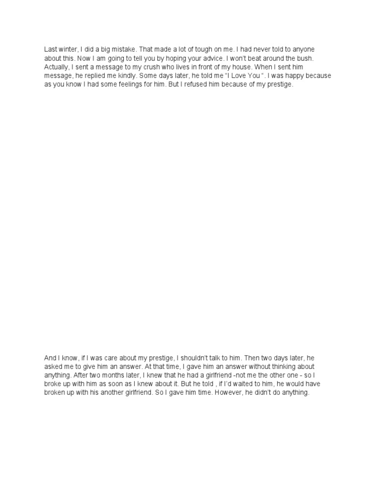 Making A Mistake - Hazel | PDF
