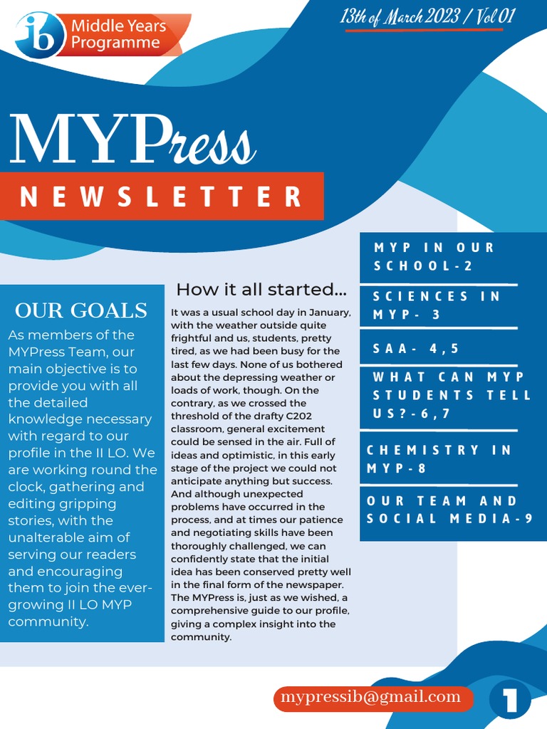 MYPress Gazetka | PDF | Curriculum | Science