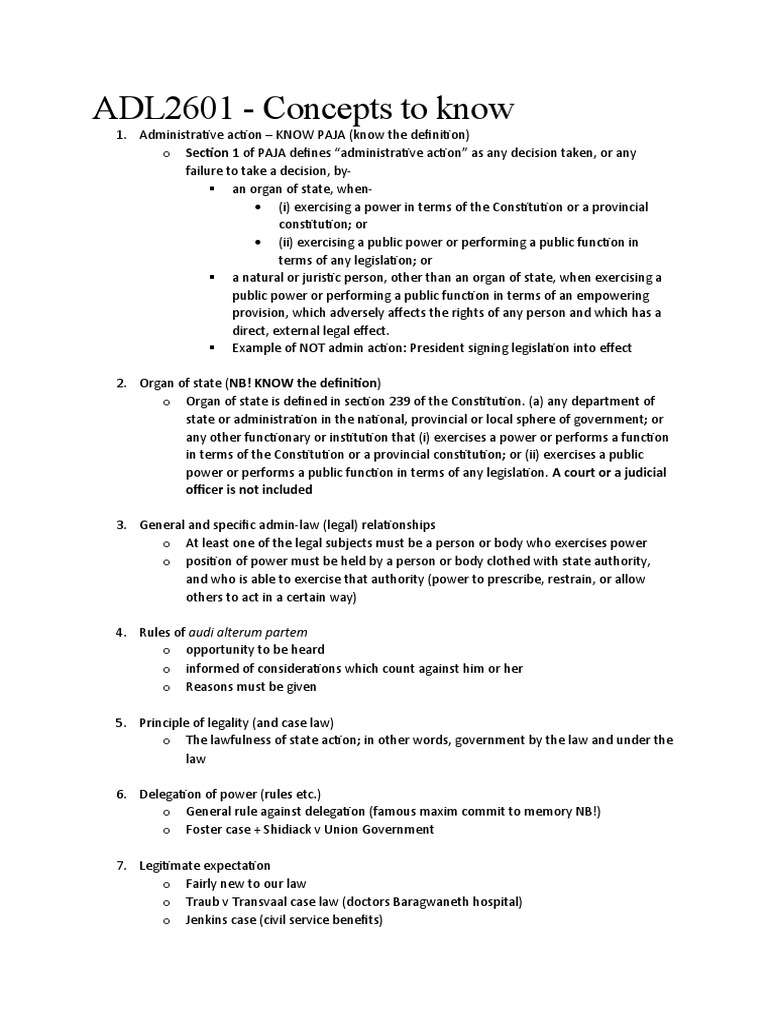 Understanding PAJA and Administrative Law | PDF | Legal Remedy | Case Law