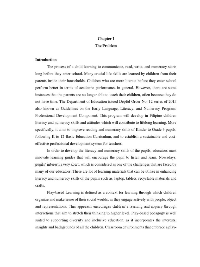 Play-based Learning Guide | PDF | Methodology | Survey Methodology