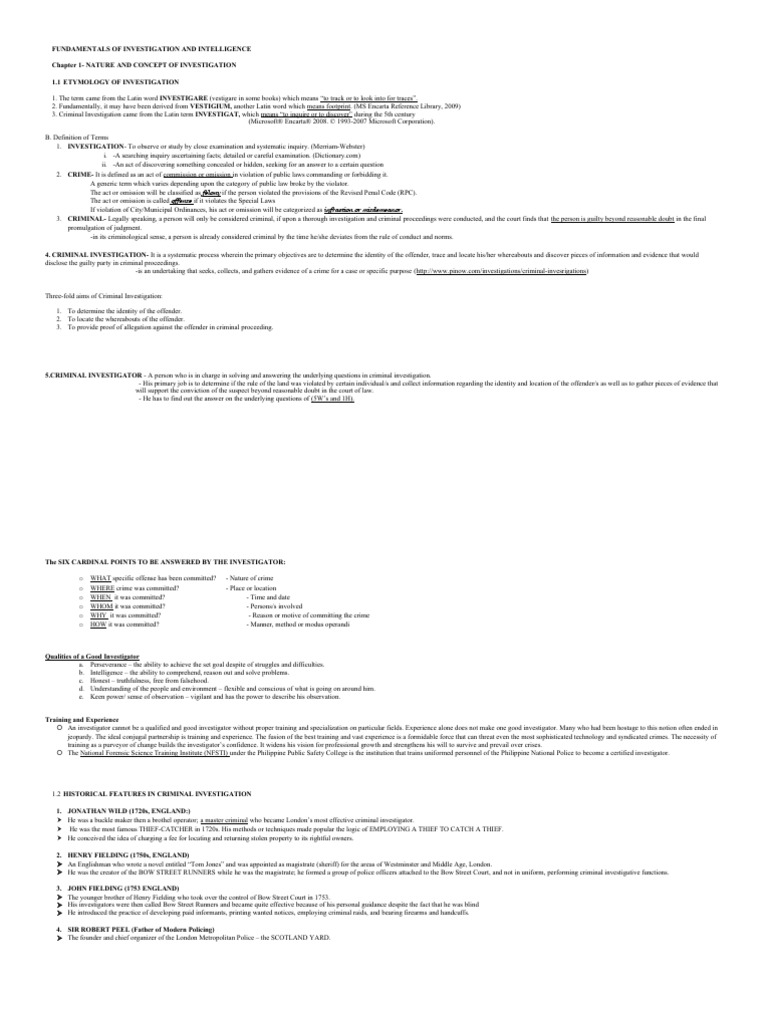 CDI 1 Chapter 1 | PDF