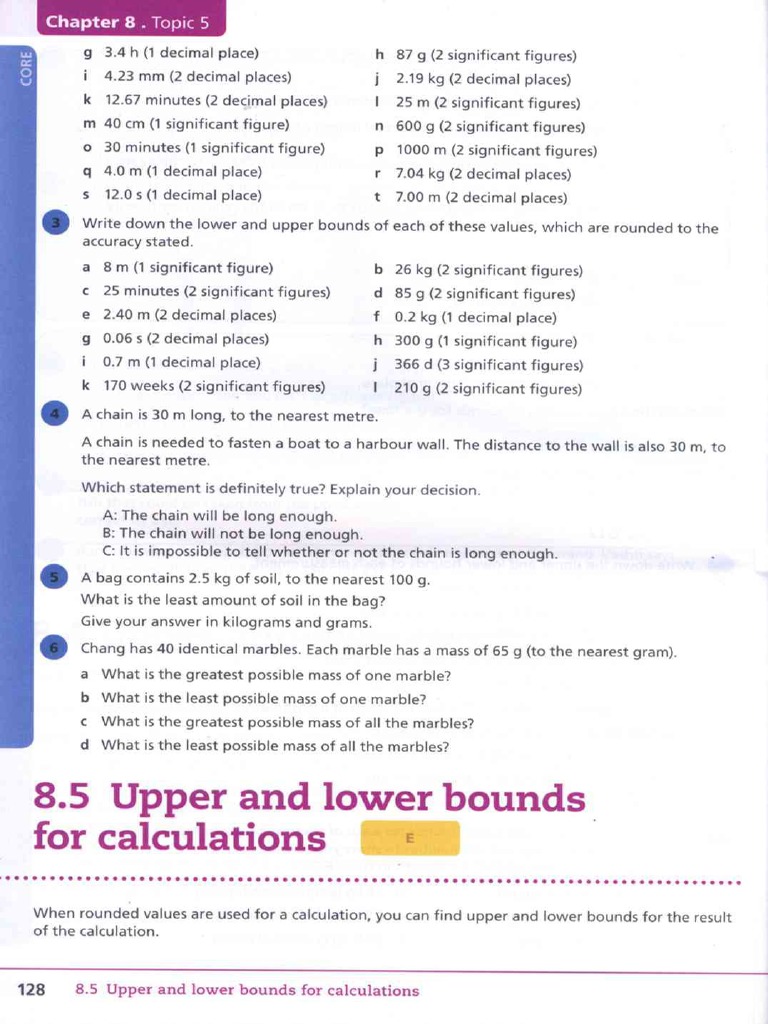 Lower Bound Upper Bound Collins | PDF