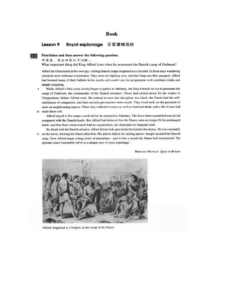 新概念4册完整笔记 Lesson 09 | PDF | Danelaw