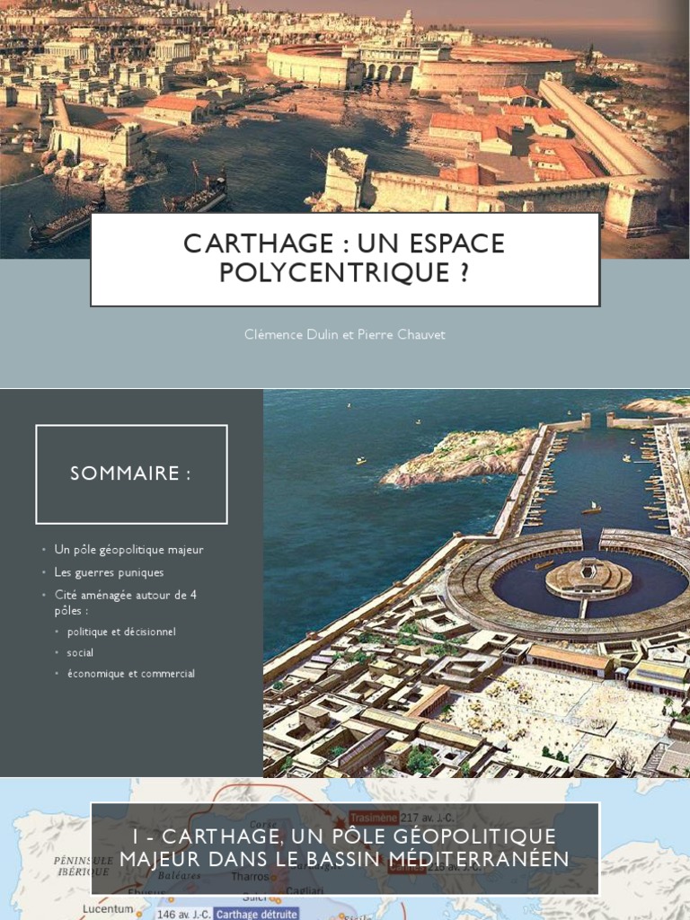 Carthage : Pôle géopolitique et économique | PDF | Carthage ...