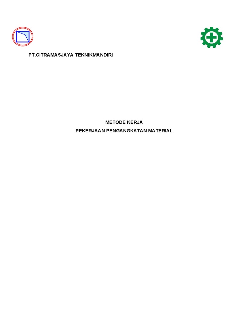 METODE KERJA | PDF