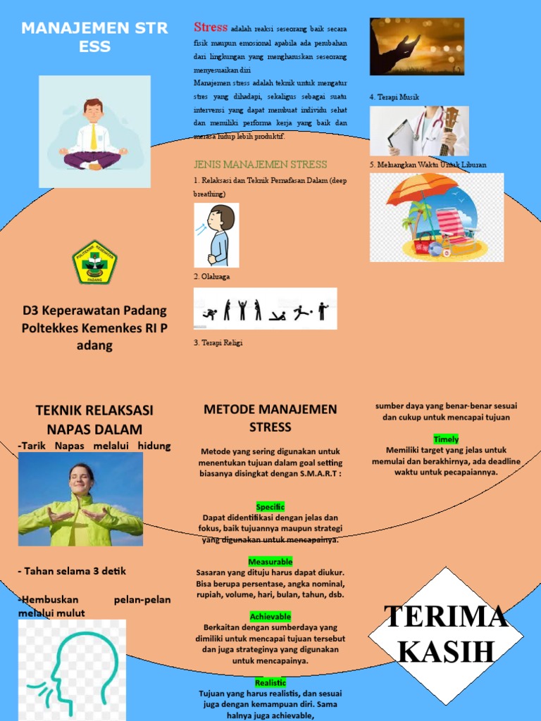Leaflet Manajemen Stress | PDF